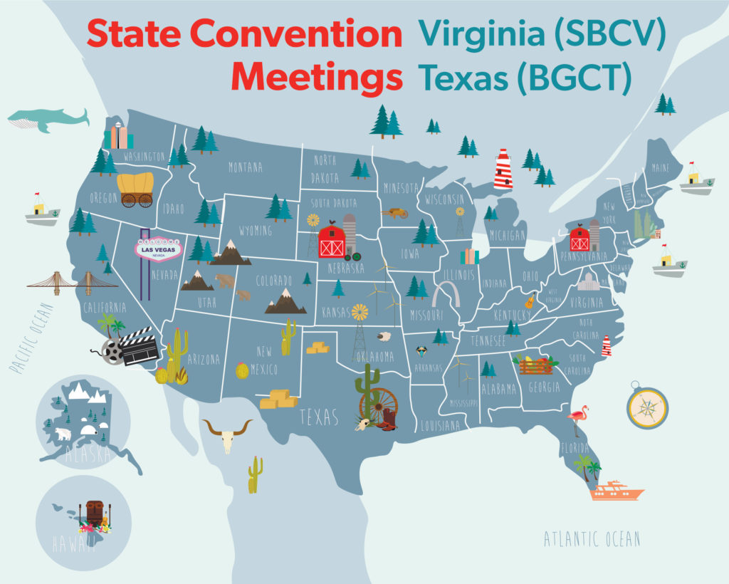 STATE MEETINGS: SBCV gives anniversary gift to IMB; BGCT holds first ...