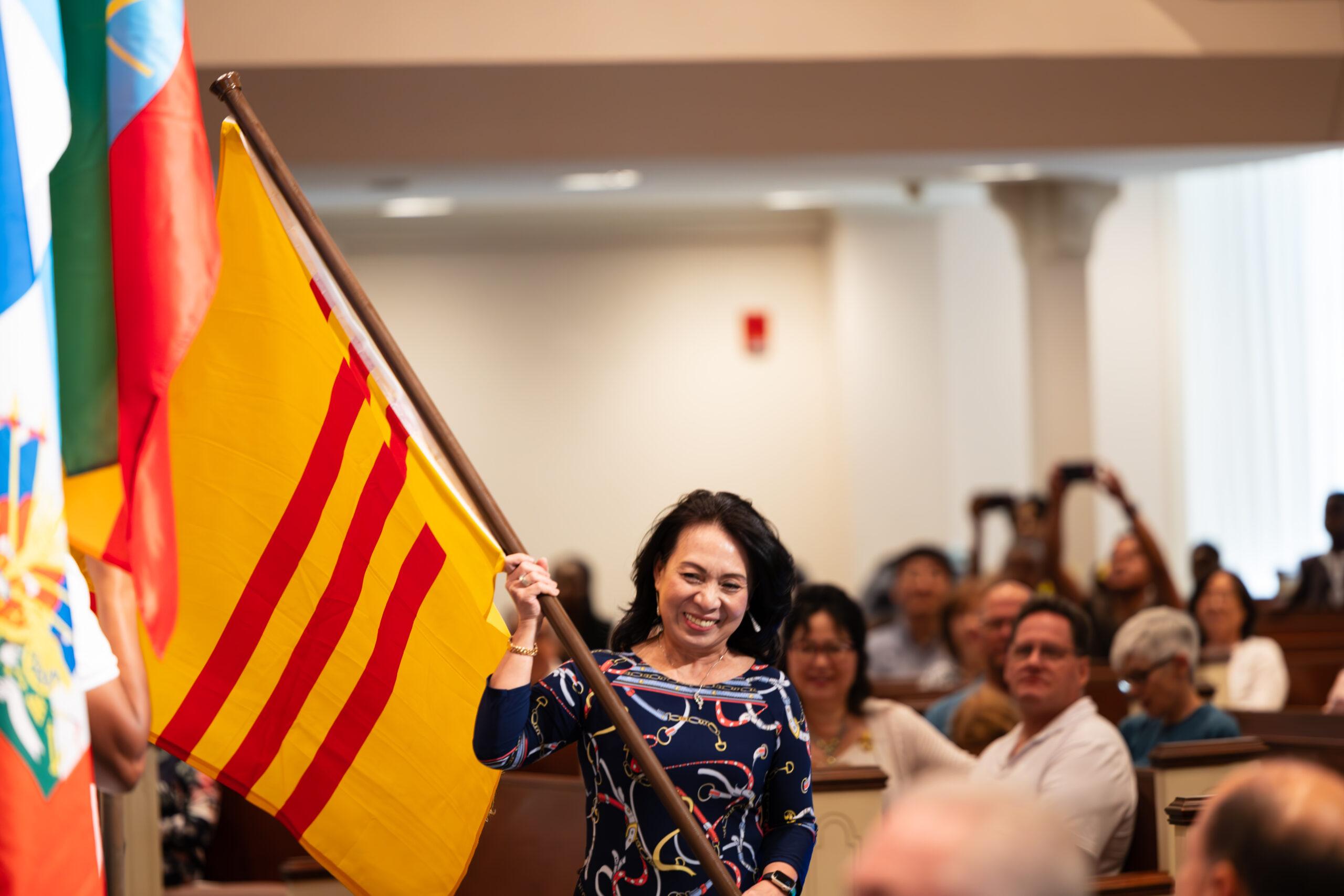 Parade of Flags at First Baptist Duluth shows Acts 17 in action, pastor ...