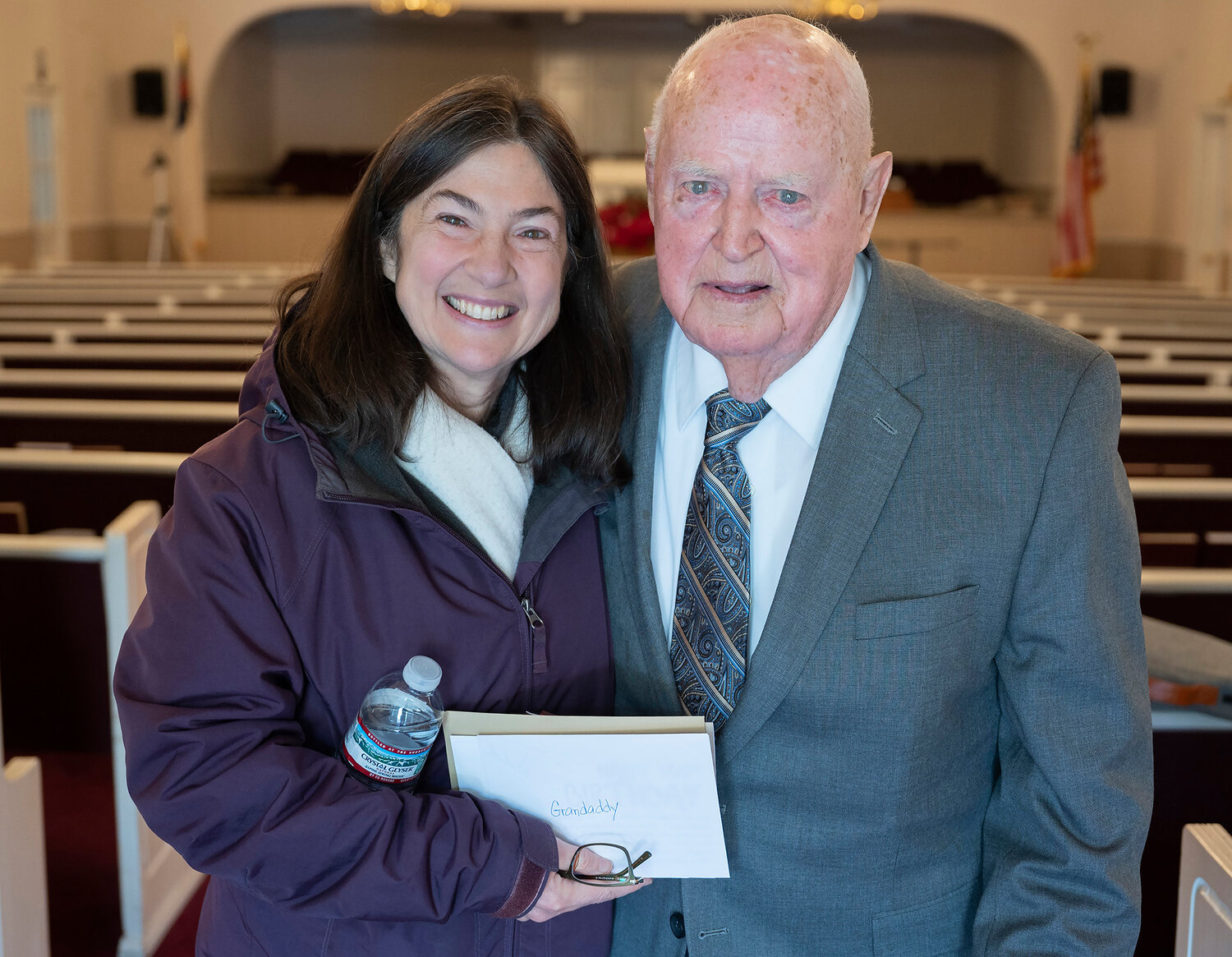 Retired pastor celebrates 100th birthday doing what he does best ...