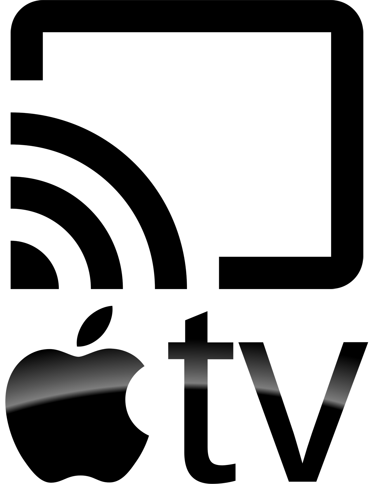 Transparent Apple Tv Logo
